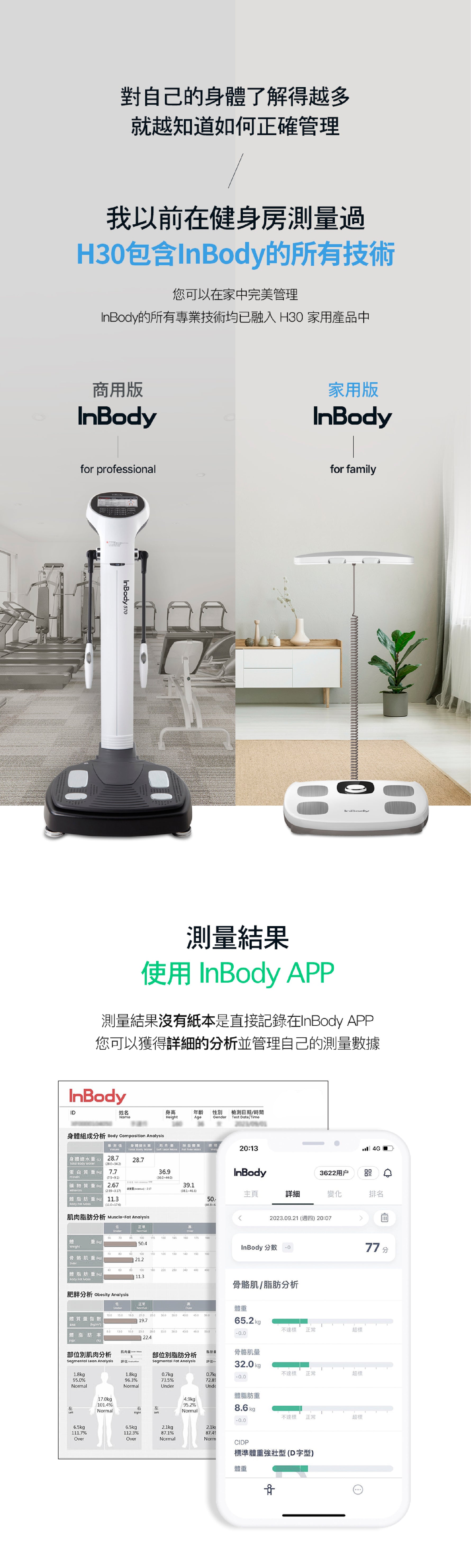 NEW! 新機上市 InBody H30NWi 無線網路型號體脂計｜精準再升級 – InBody Home Taiwan